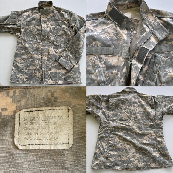 U.S. Army | Jackets & Coats | Us Army Acu Combat Shirt Jacket ...